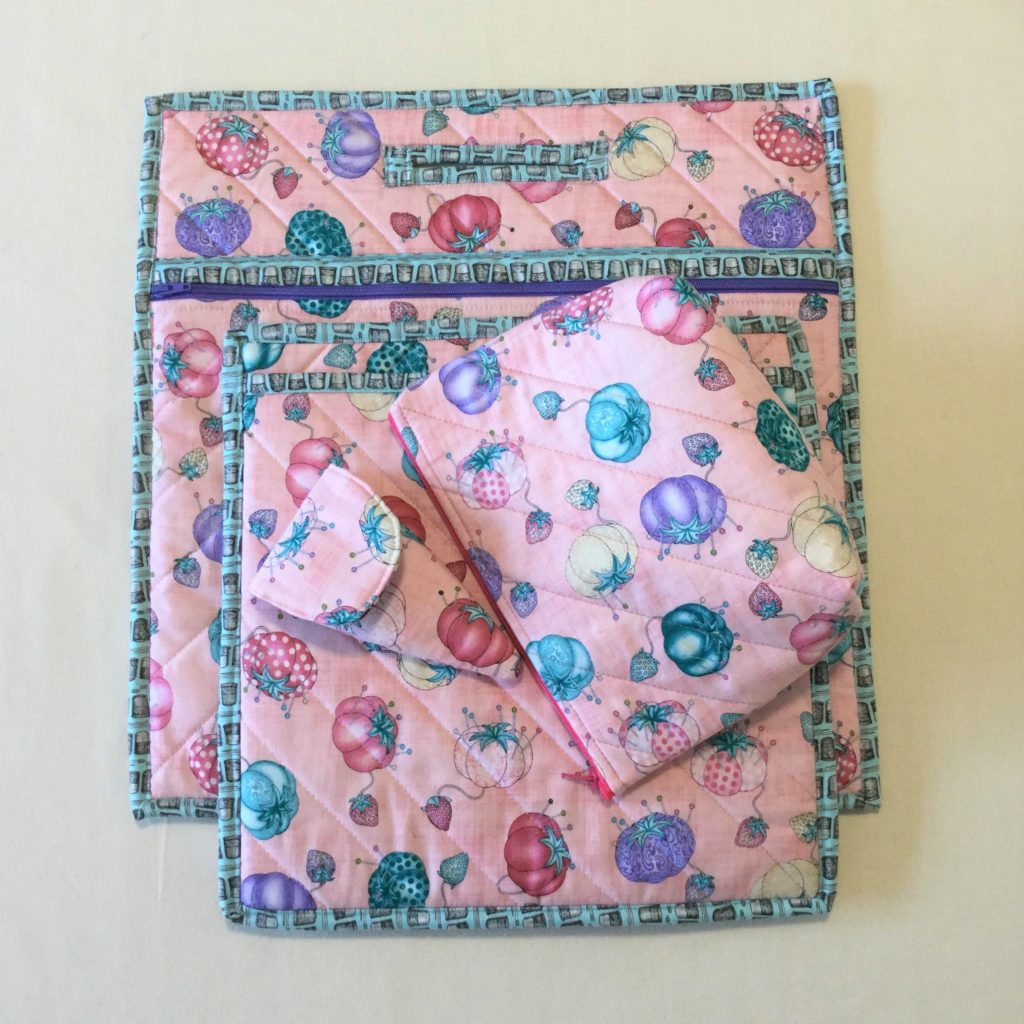 Cross Stitch Project Bag Set – Sewing theme – Chain Bay Sewcraft