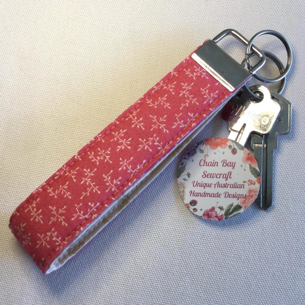 Pink Key Fob – Chain Bay Sewcraft